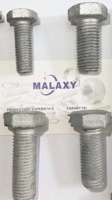 Malaxy Ansi/asme B18.2.1 Astm A307 Grade 2/5/8 Grade 2 Galvanized Unc ...