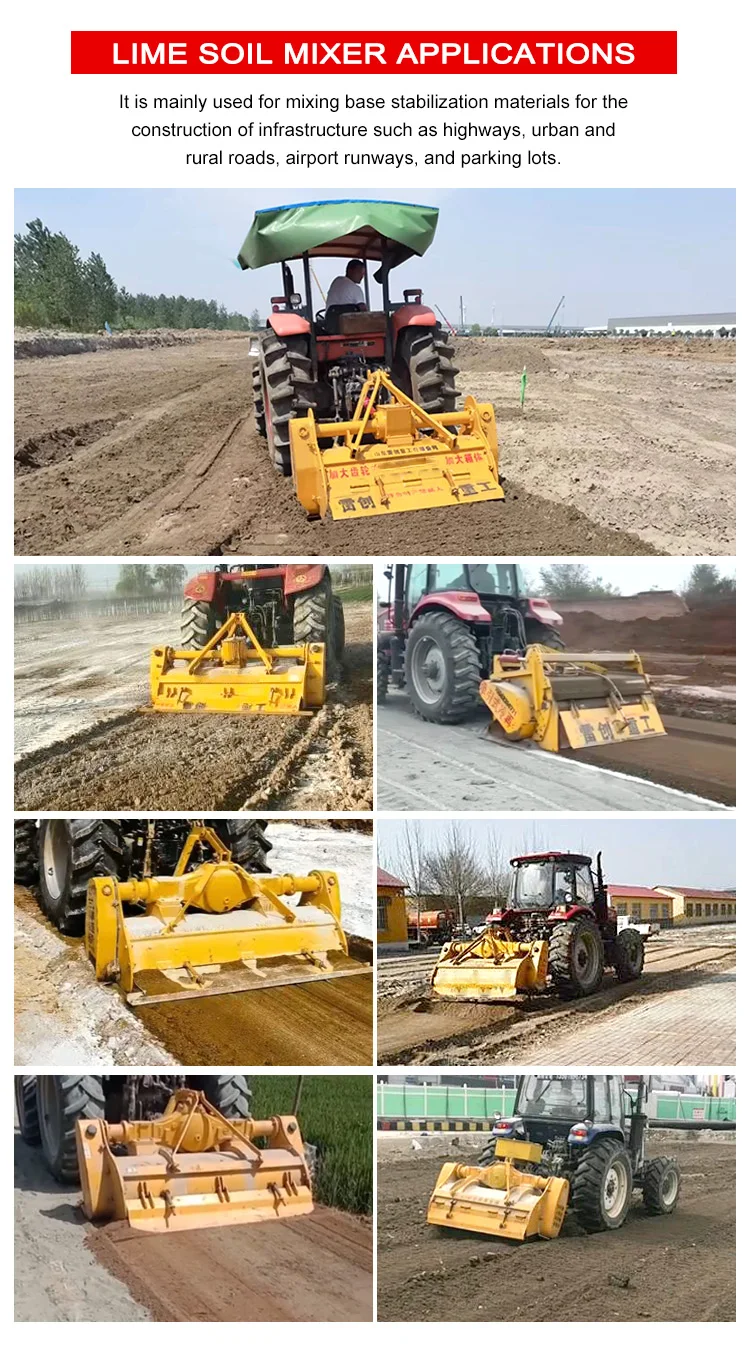 Mobile Concrete Tractor Towed Mixer - Efficient Mixing