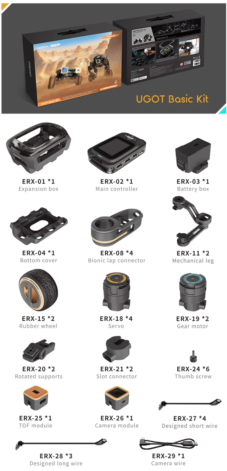 UBTECH UGOT AI Robotic Kit - Educational Programmable Robot