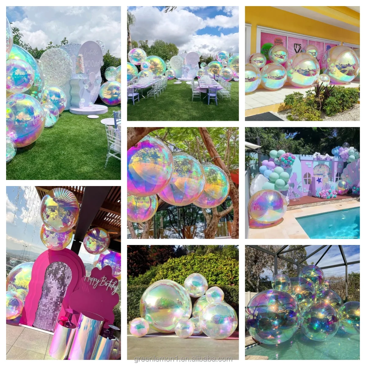 Giant Inflatable Mirror Ball - Perfect Party Decoration