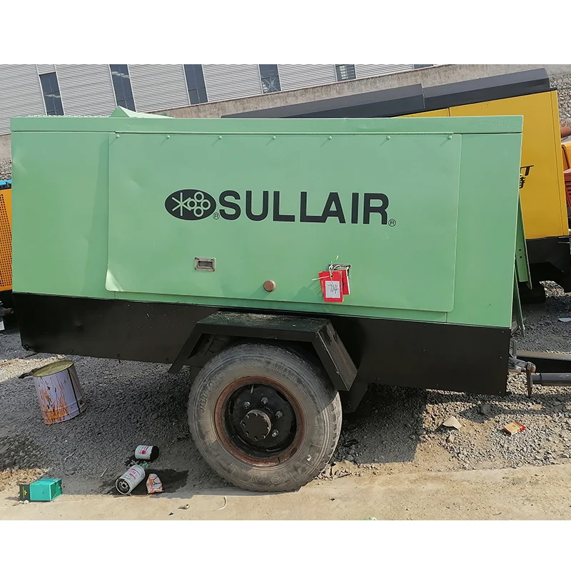 400cfm Second hand Sullair DPQ400XH Cunmins engine portable diesel ...
