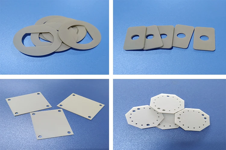 Customized Made Ain Aluminum Nitride Ceramic Substrate Sheet Wafer Oem ...