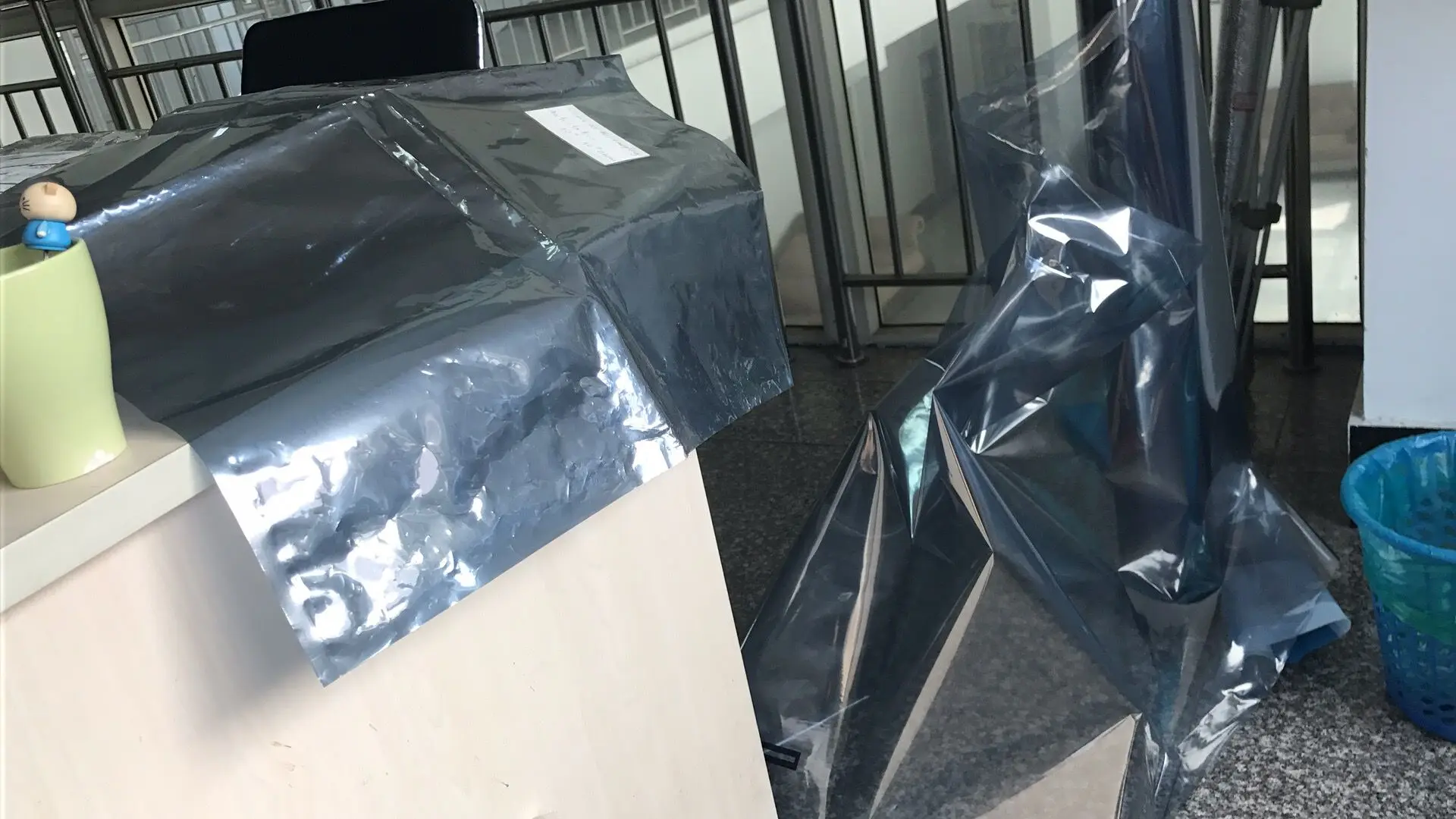 Cleanroom Anti Static Rolls Plastic Laminating Esd Shielding Sheet ...