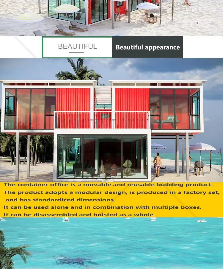 Two Story Modular Prefab Prefabricated Modern Shipping Container House ...