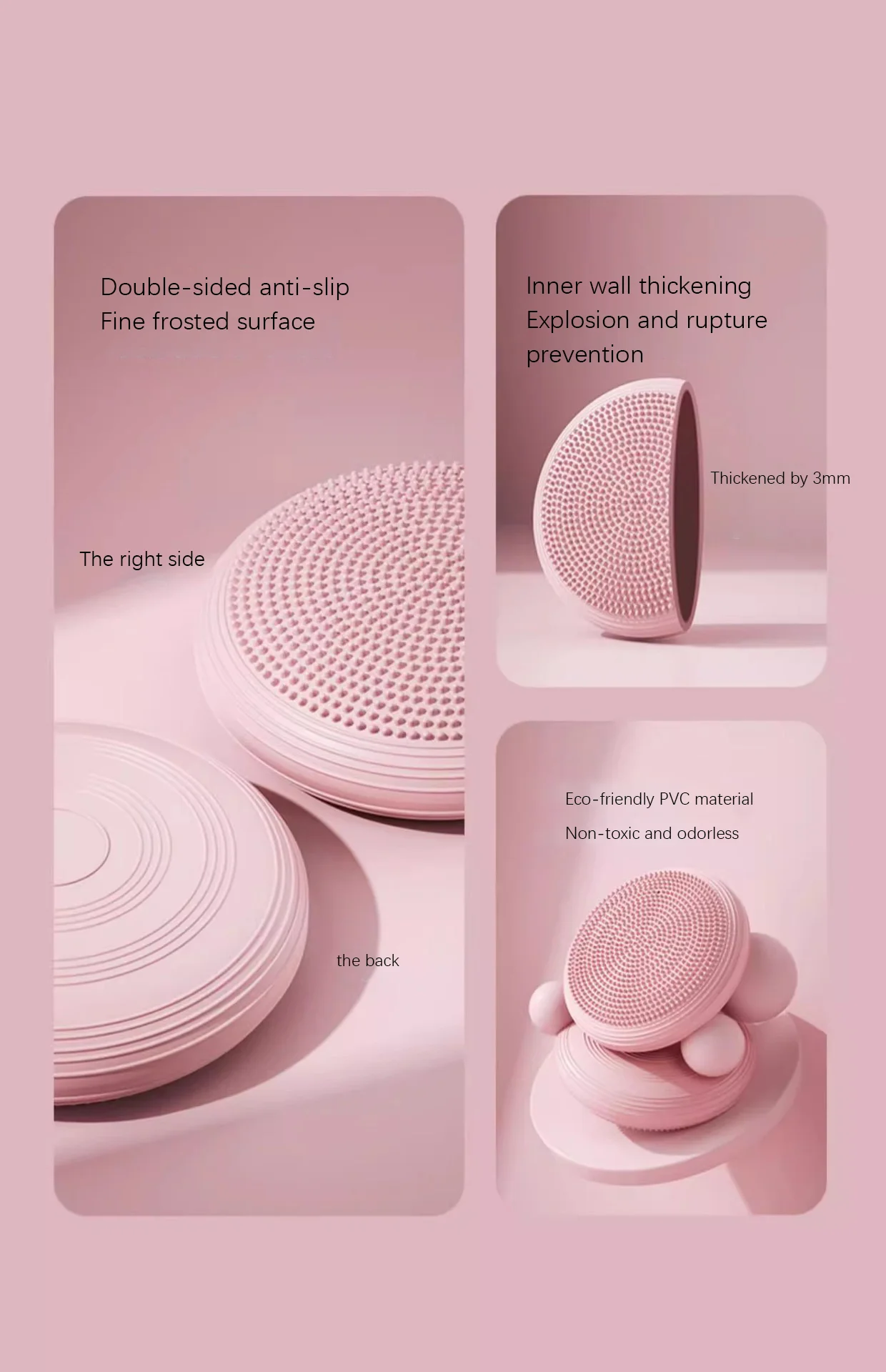 Stability Air Wobble Cushion Disc for Fitness Exercise & Balance Yoga ...