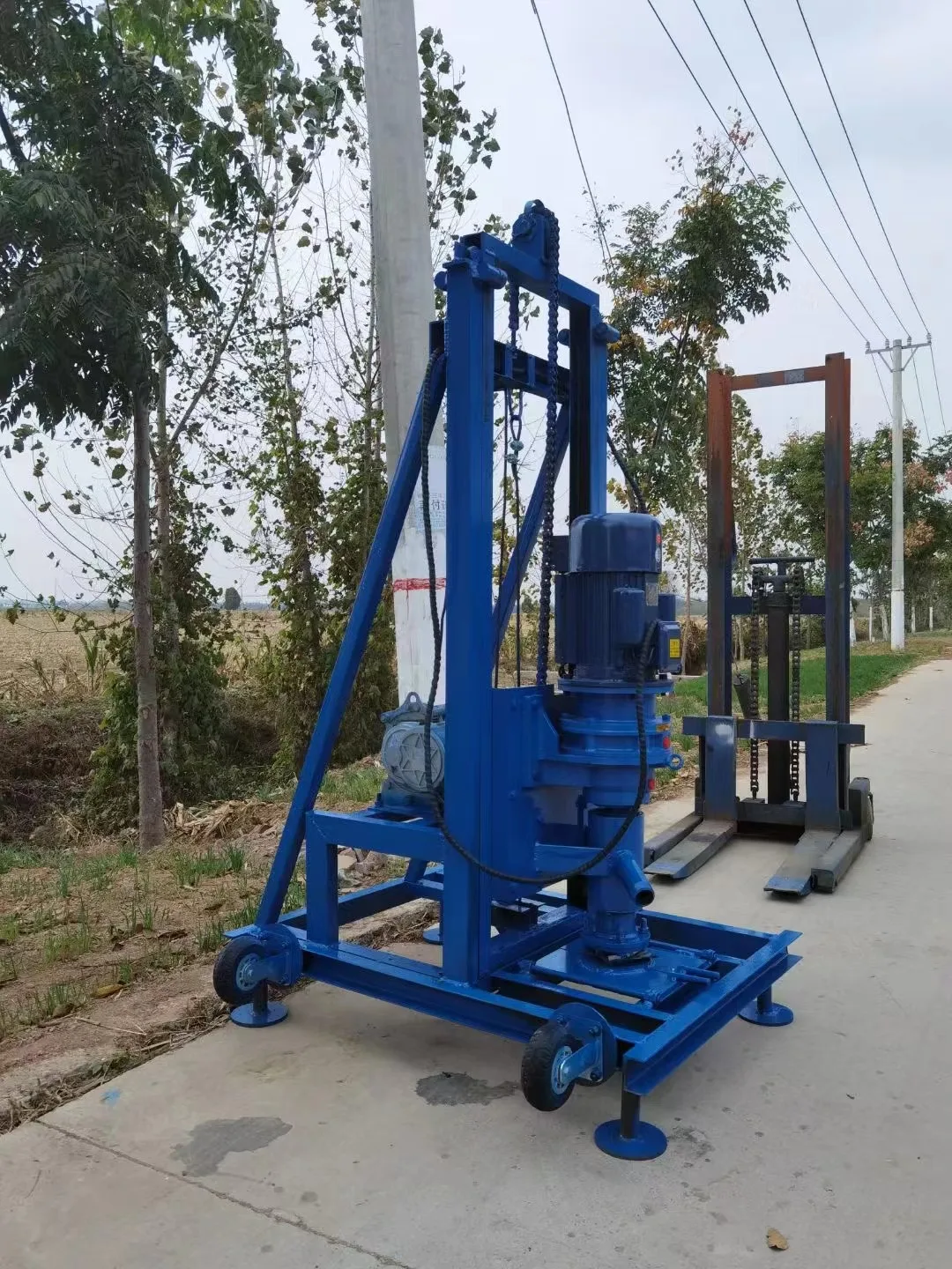100m Depth Small Well Drilling Equipment - Portable Rigs