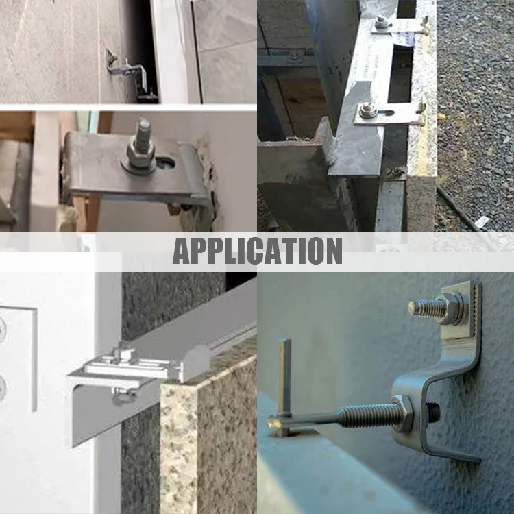 Aluminum Granite Anchor - Durable Cladding Fixing System