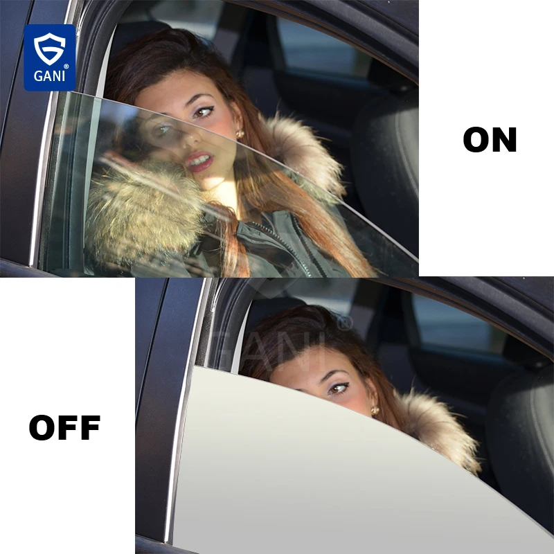 Custom Color Switchable Self-Adhesive PDLC Film for Privacy