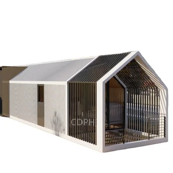 Portable Triangle Roof Prefab Modular House Tiny Villa Homes ...