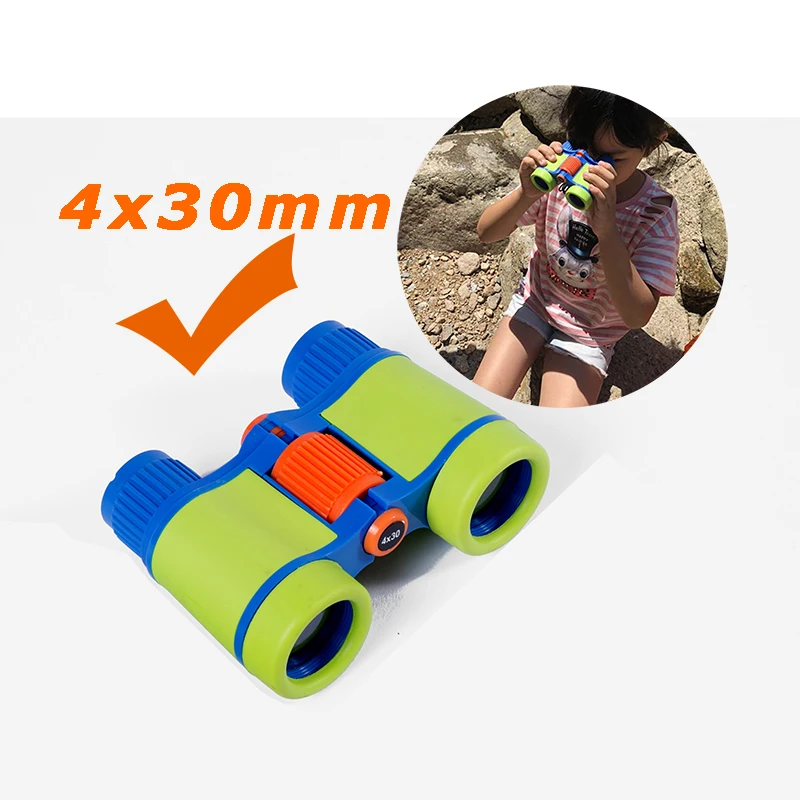 Custom Children Toy 4x30 Binoculars For Children Environmental Abs ...