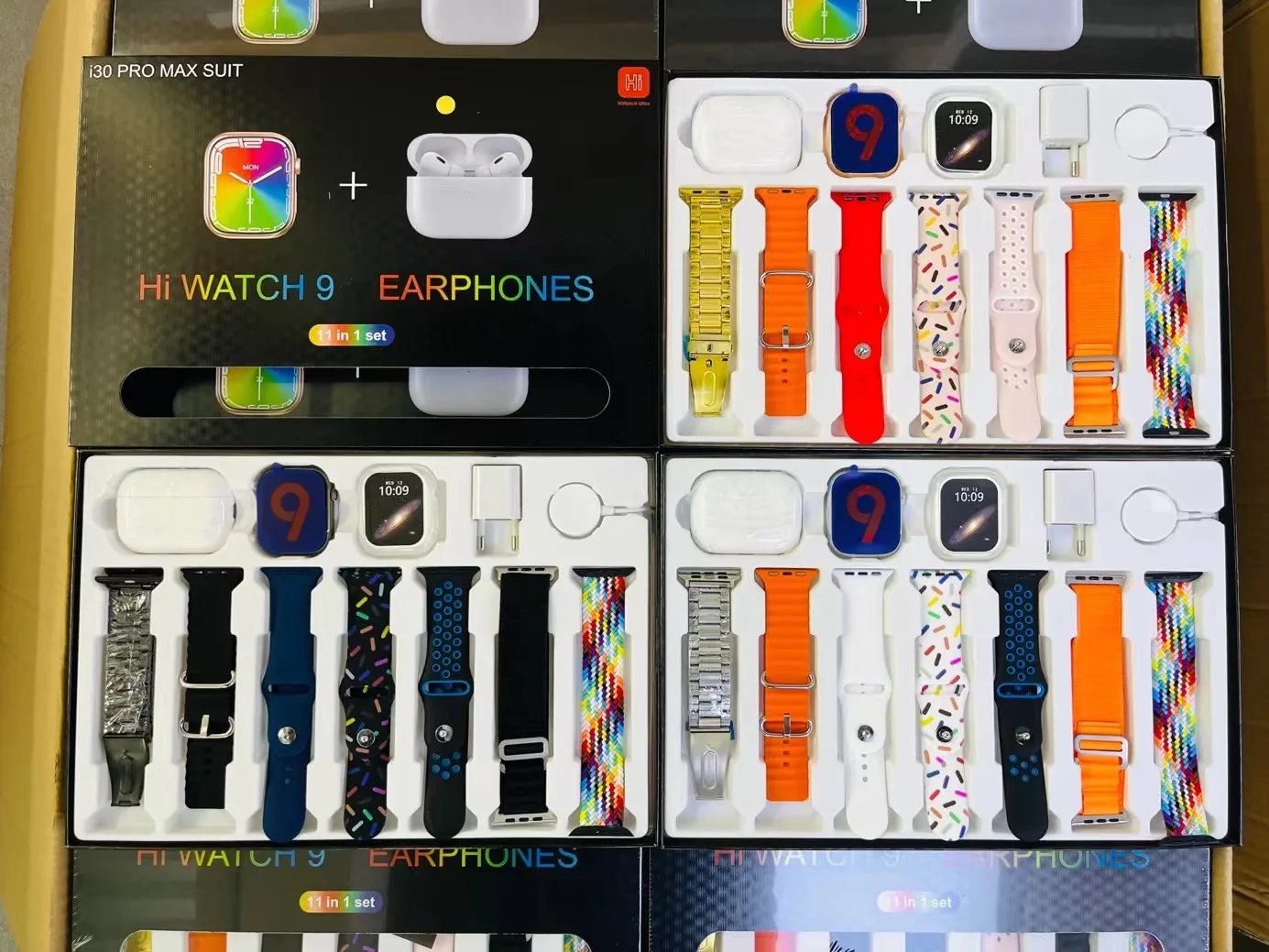 Most Popular Smart Watch I30 Pro Max 7+ 4 With Earbuds Wireless 49mm ...