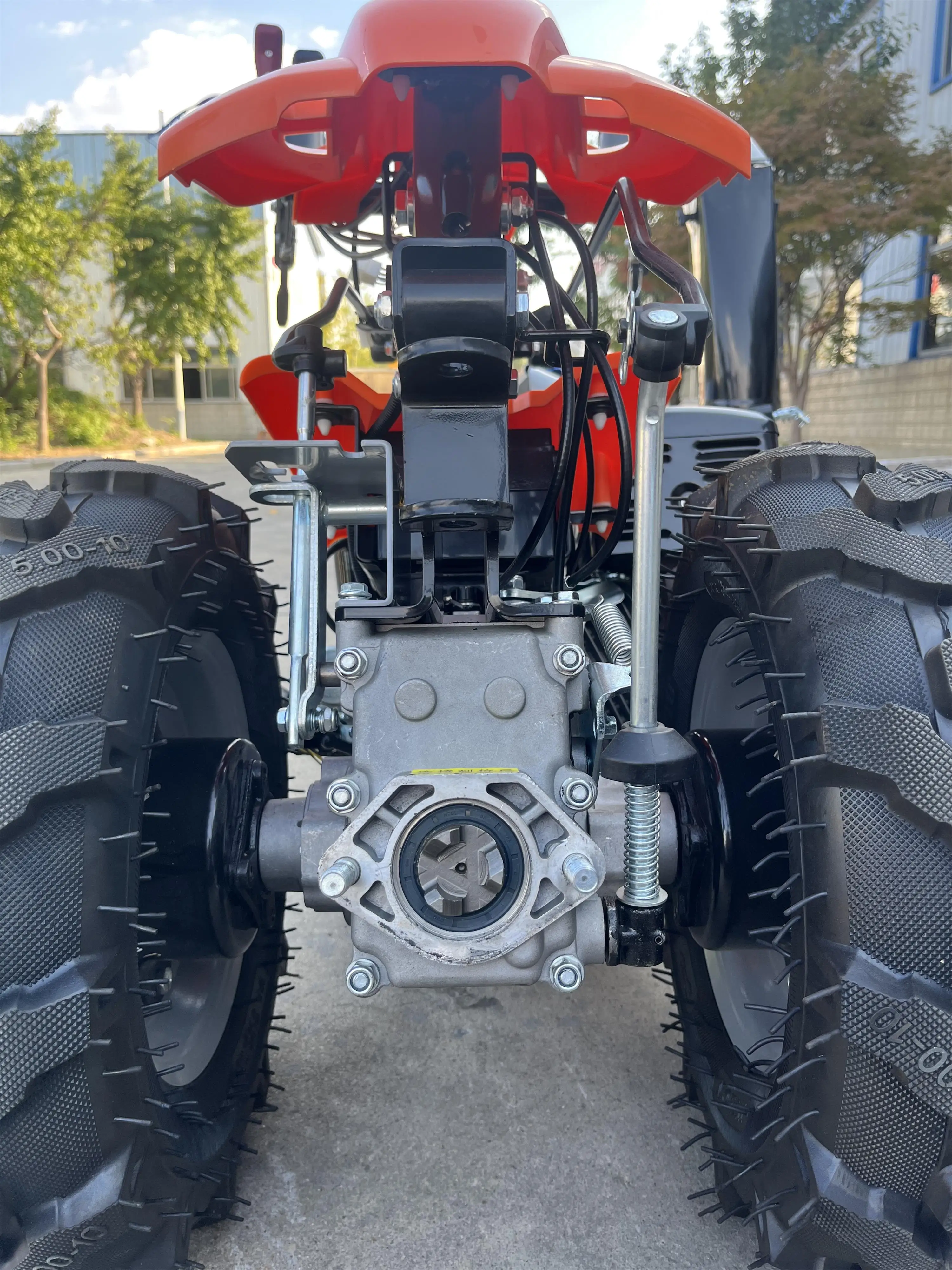 Manual Gas Powered Sweeper Snow Broom 15HP - Efficient Snow Removal