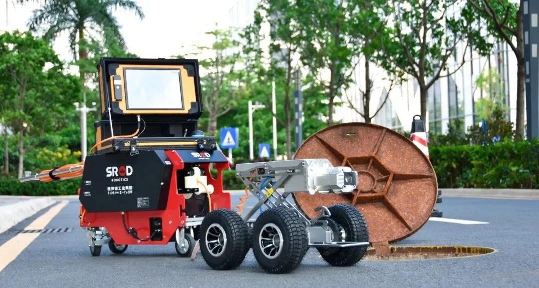 Pipeline Inspection Detect Robot for Sewer Inspection Camera