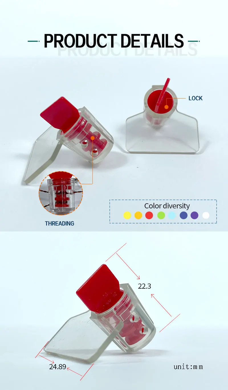 Adjustable Electronic Security Container Meter Seal Abs Coated 25cm ...