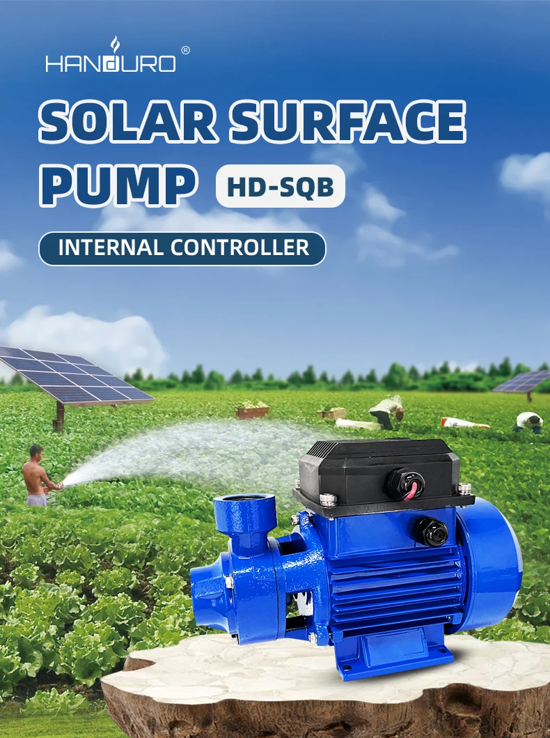 HANDURO Bldc Motor Brushless DC Solar Water Pump for Ag