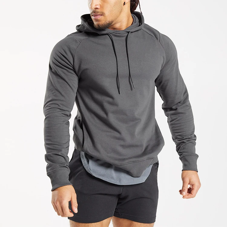 Wholesale Breathable Soft Athletic Fitness Hoodies Pullover Gym Hoodies ...