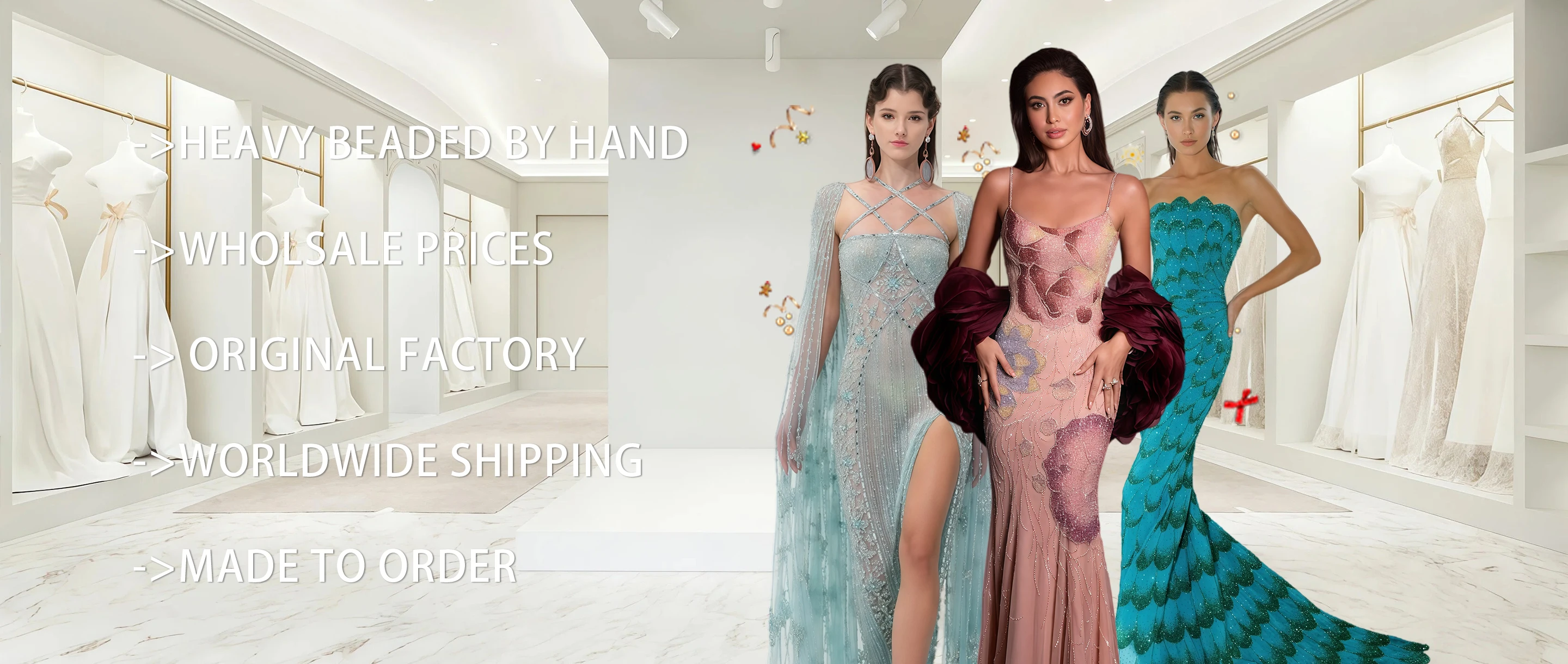 Sharon Said SS552 Champagne Mermaid Evening Dress Luxury Beaded Tiered ...
