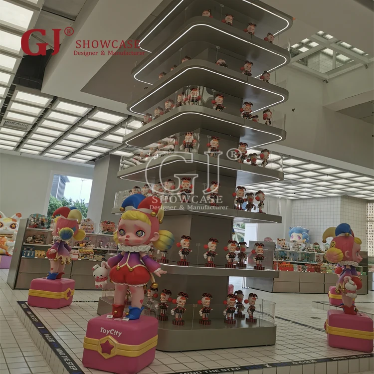 Toy Store Furniture Dolls Display Stands Shelving Units Anime Action ...