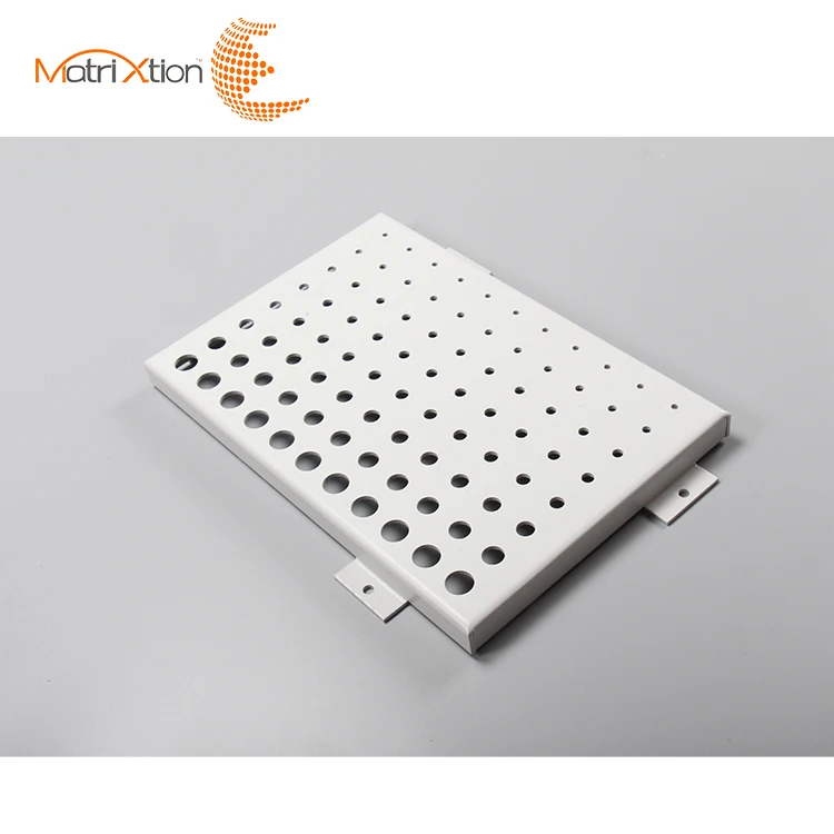 3d Triangle Aluminum Panel Cladding Design Panels Perforation Wall ...