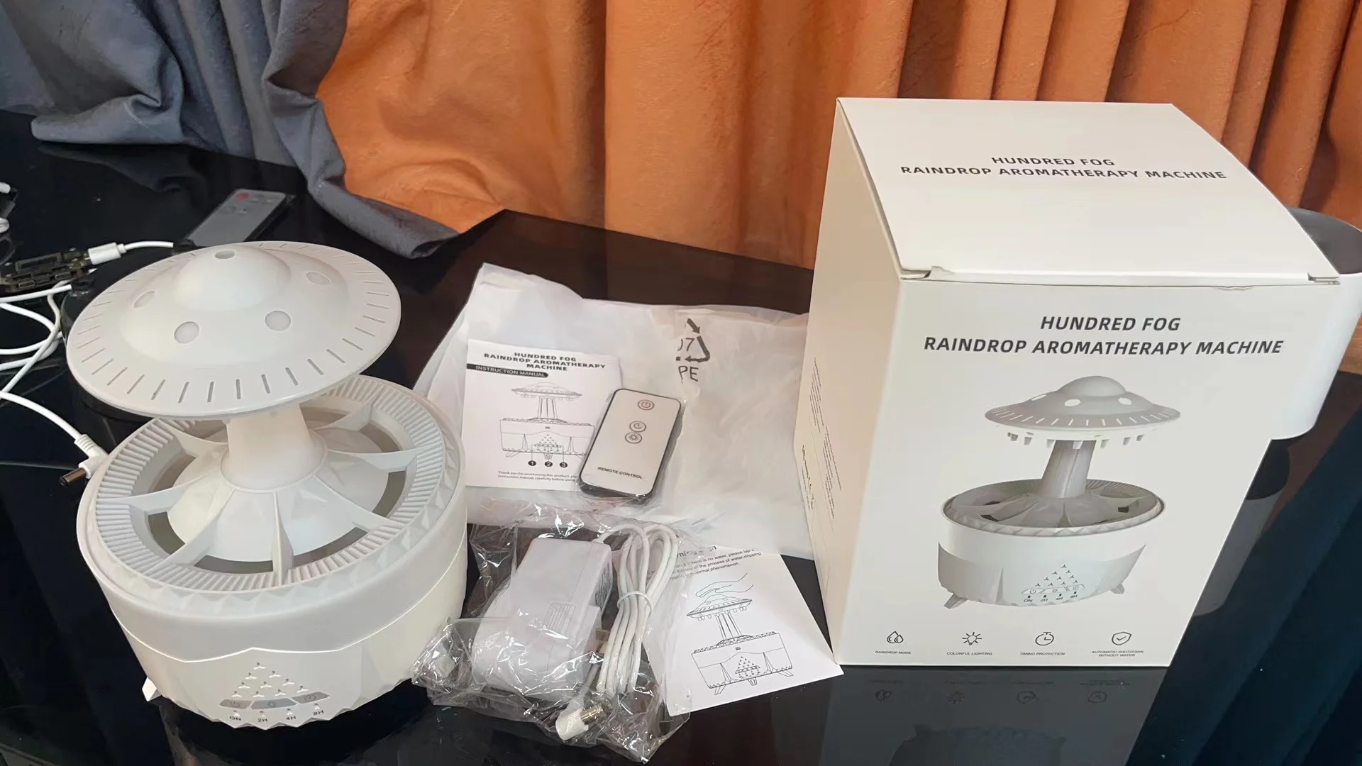 New Arrival Rain Cloud Humidifier Rain Drip Aromatherapy Essential Oil ...