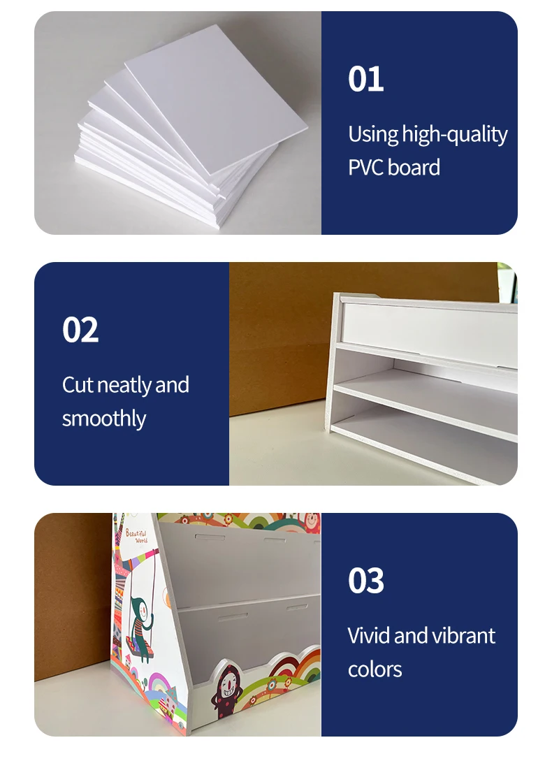 Customizable Pvc Foam Board Display Stand Pvc Foam Display Rack Floor ...