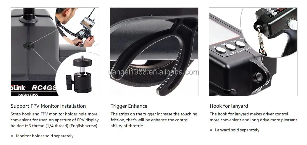 Radiolink RC4GS V2 - 4 Channel Remote Control Transmitter