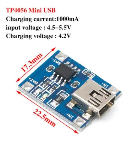 TP4056 Tc4056 5V 1A Type-C Micro Usb - Lithium Battery Charger