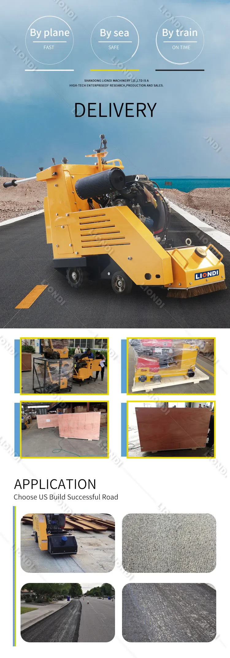 Damaged Pavement Removal Road Rehabilitation Scarifying Concrete ...