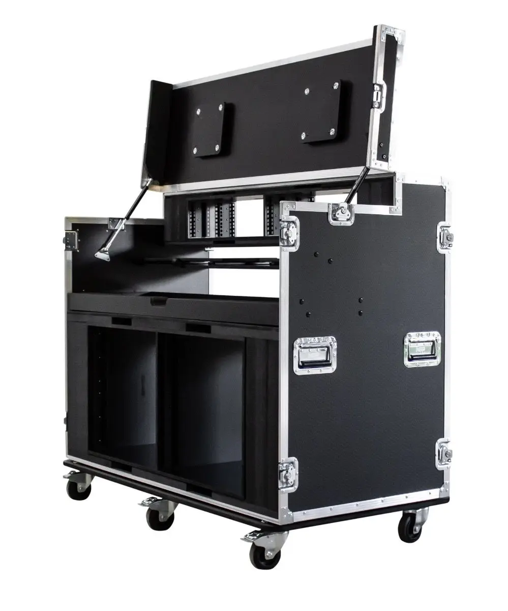 Portable Custom Unit Flight case with Video Production Workstation and ...