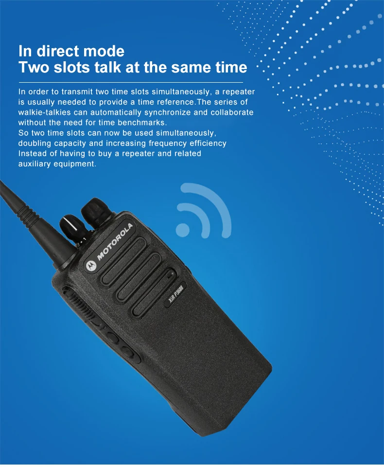 Wholesale Dp1400 Cp200d Dmr Walkie Talkie Dep450 Uhf Handheld Digital ...