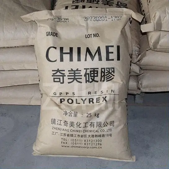 General Purpose Polystyrene Polymers Plastic Raw Materials Virgin Gpps ...