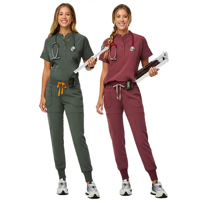 Athletic Nursing Scrubs by Baiyibaishun - Comfort & Style