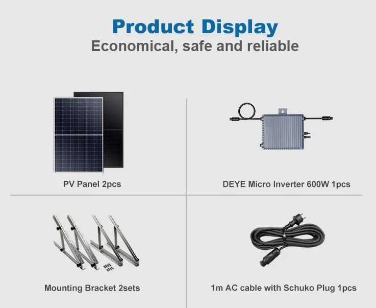 Portable Balcony Solar System Kit Balcony Solar Power System Germany 600w - Buy Portable Balcony ...
