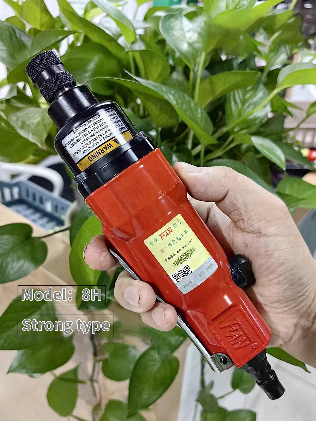 Locomotive Repair Clamping Head 4-5mm Pneumatic Air Screwdriver Free ...