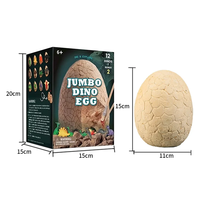 Educational Toys For Kids 2023 Hot Selling Dino Mage Egg Excavation ...