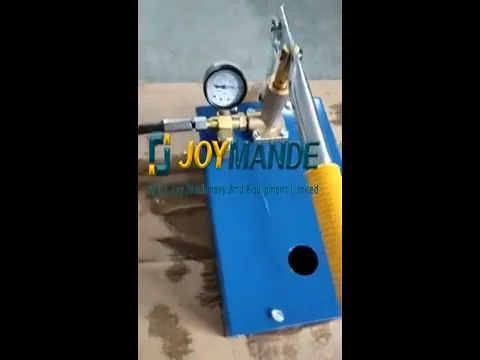 Jmem High Quality Hand Hydraulic Test Pump/manual Water Test Pump - Buy ...