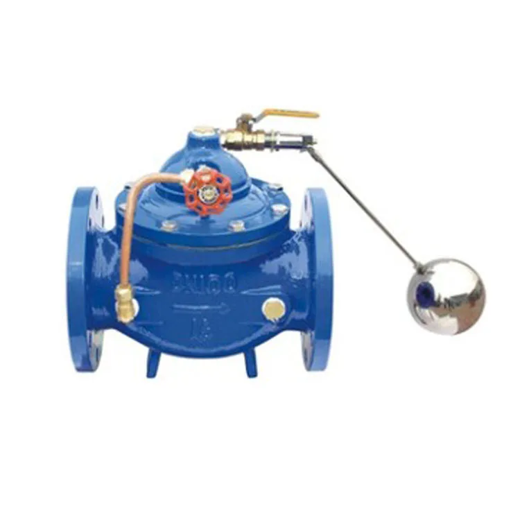 Flange Silencing Remote Control Flange Pressure Reducing Valve For Water Ductile Iron Float Ball ...