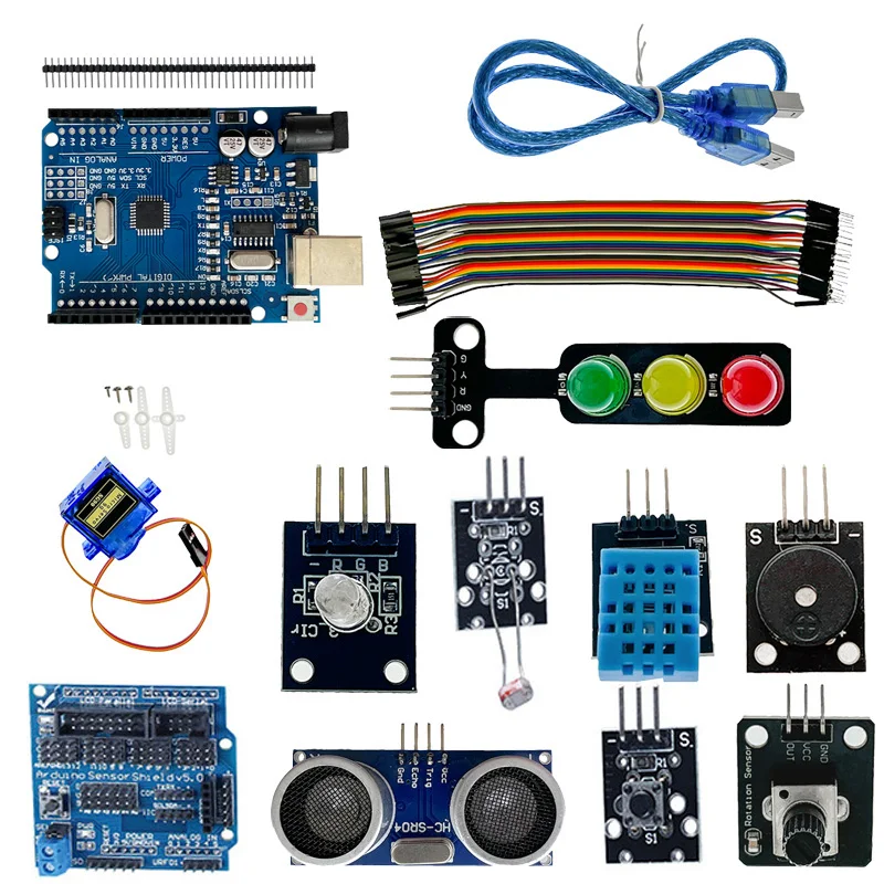Learning Kit Traffic Light System Graphical Programming Kit For Diy ...