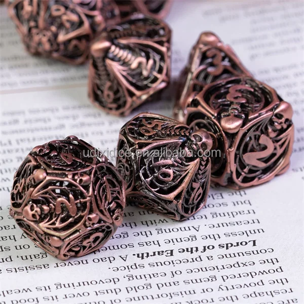 For Udixi Customizable Logo RPG Dungeons and Dragons Hollow Polyhedral ...