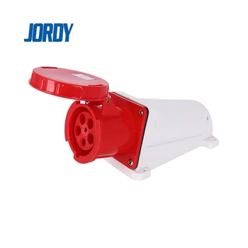 Ip67 Industrial Plug And Socket 220-380v 63a 3p+n+e 5 Pin Connector ...