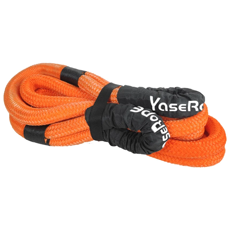 3/4inch X 30ft Kinetic Recovery Rope Heavy Power Stretch Vehicle Tow ...