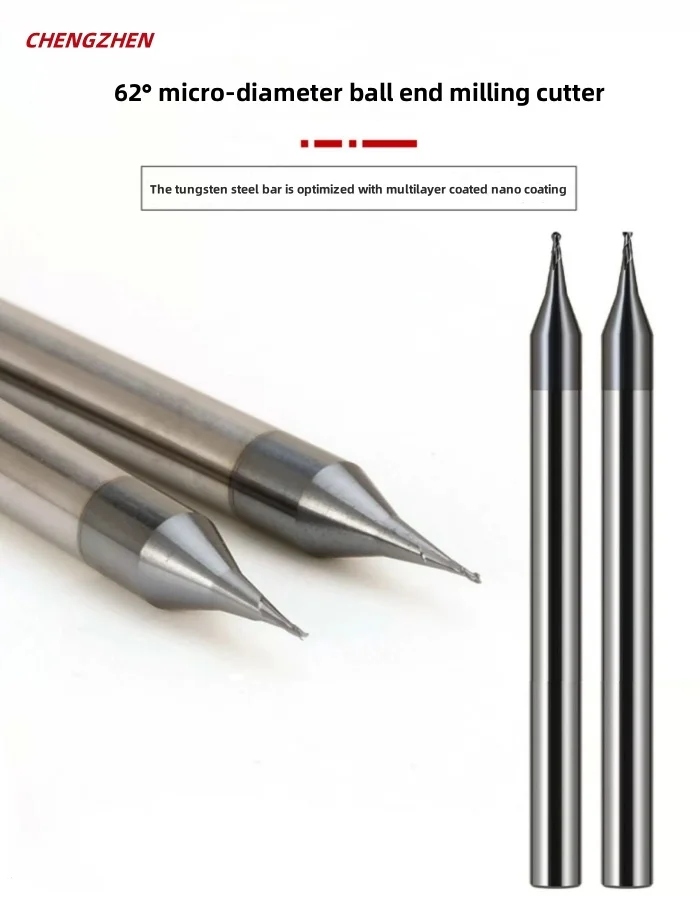 Micro Square End Mills - Durable & Sharp Cutting Tools