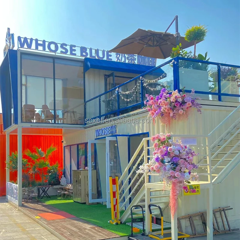 Shipping Modular Pop-up Shop Container House Tiny Prefab House For ...