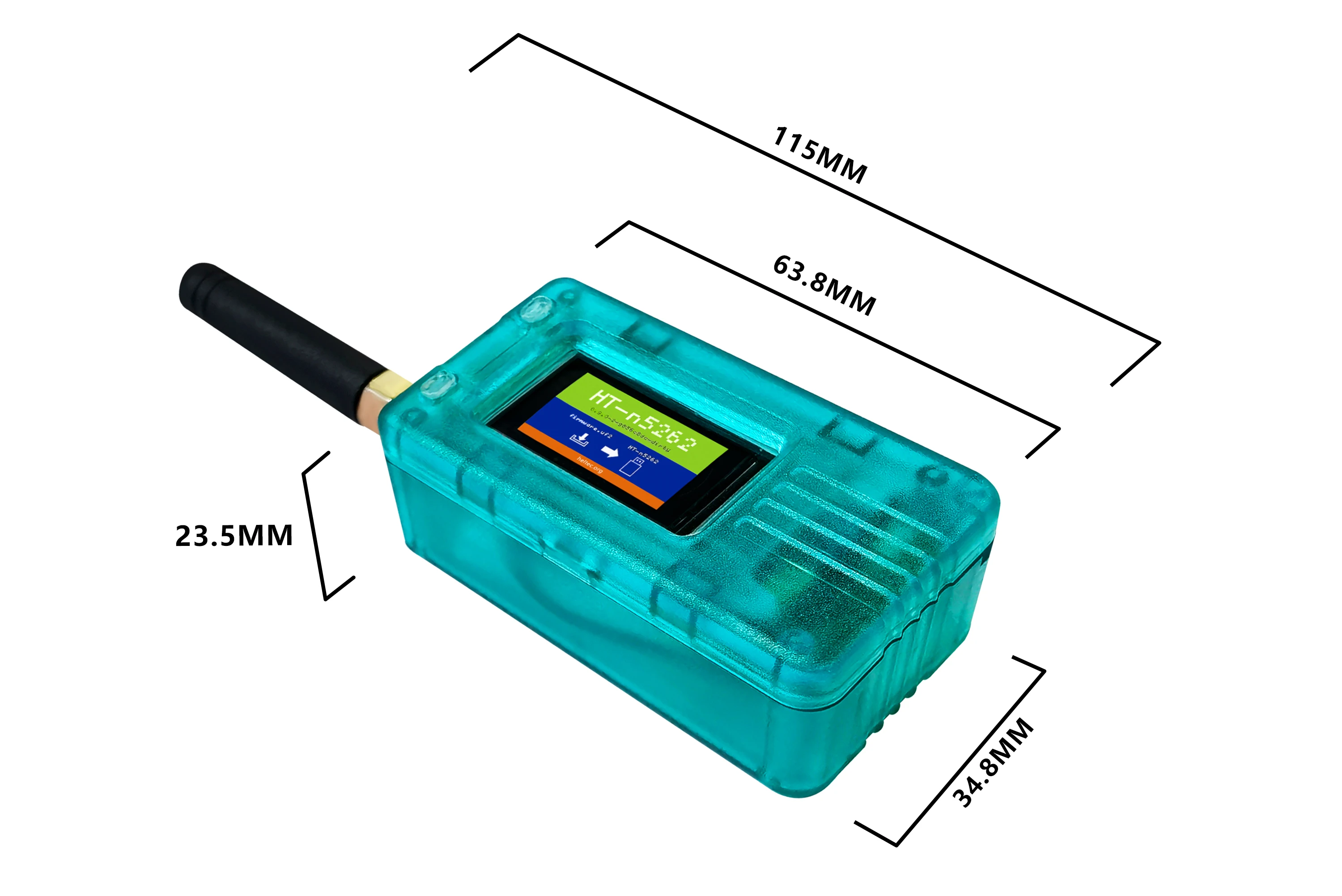 Heltec Lora Lorawan Mesh Node T114 V2 Tracker Nordic NRF52840 SX1262