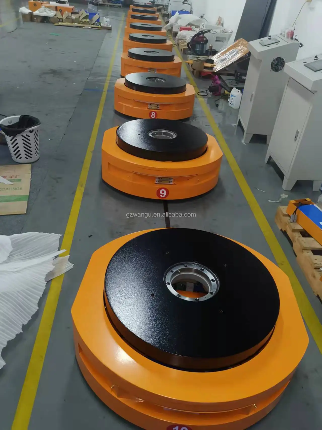 QR Code Guided AGV - Efficient Material Transport Robot