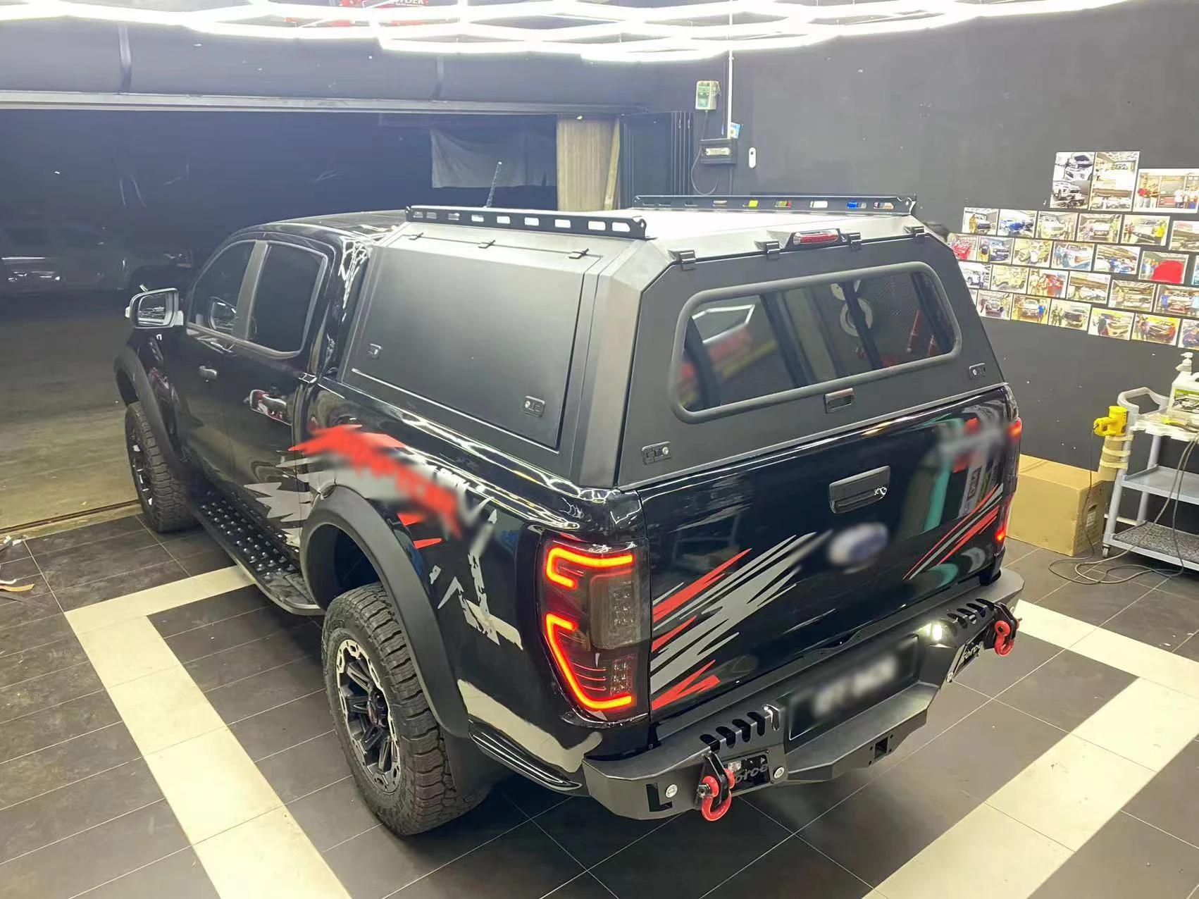 Pickup Exterior Accessories Topper Camper 4x4 Truck Canopy For Ford ...