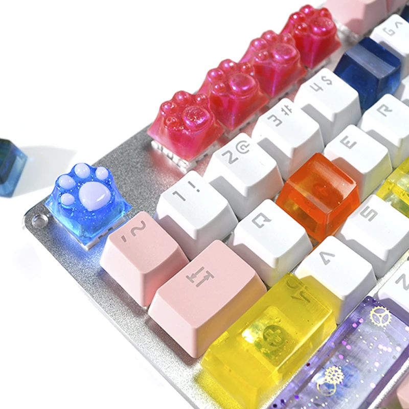 INTODIY 13PCS/Pack Keycap Resin Silicone Mould Mechanical Keyboard ...