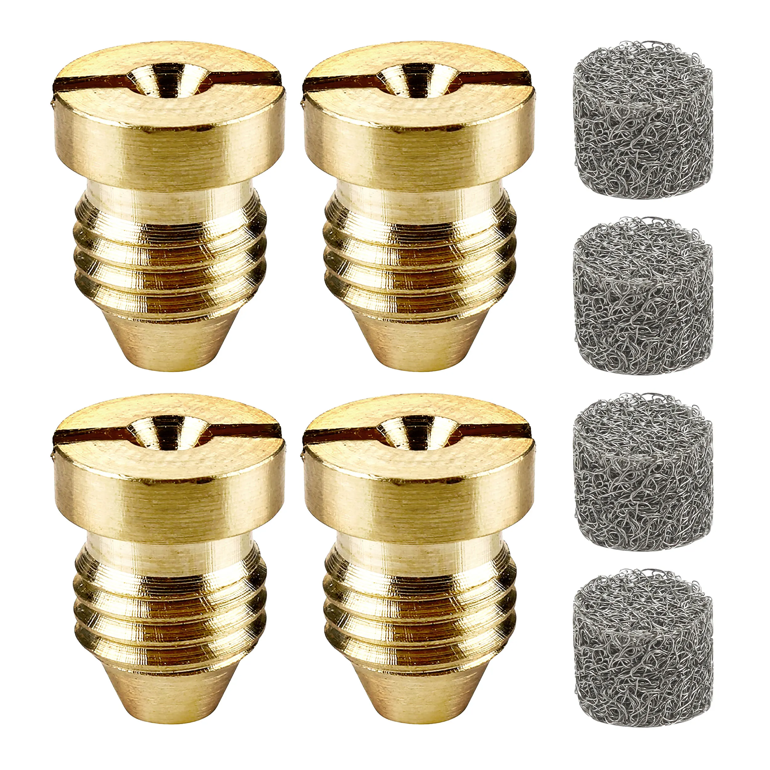 Universal Brass Thread Flat Spray Nozzle Snow Foam Cannon Threaded 1 ...