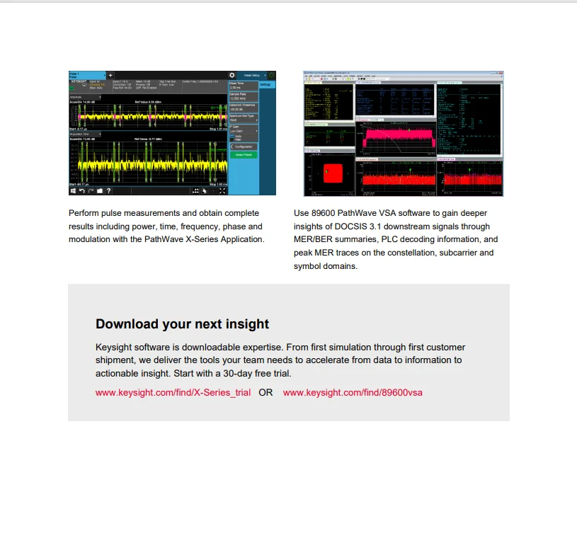 Keysight N9040B Signal Analyzer - 2 Hz to 50 Ghz Precision
