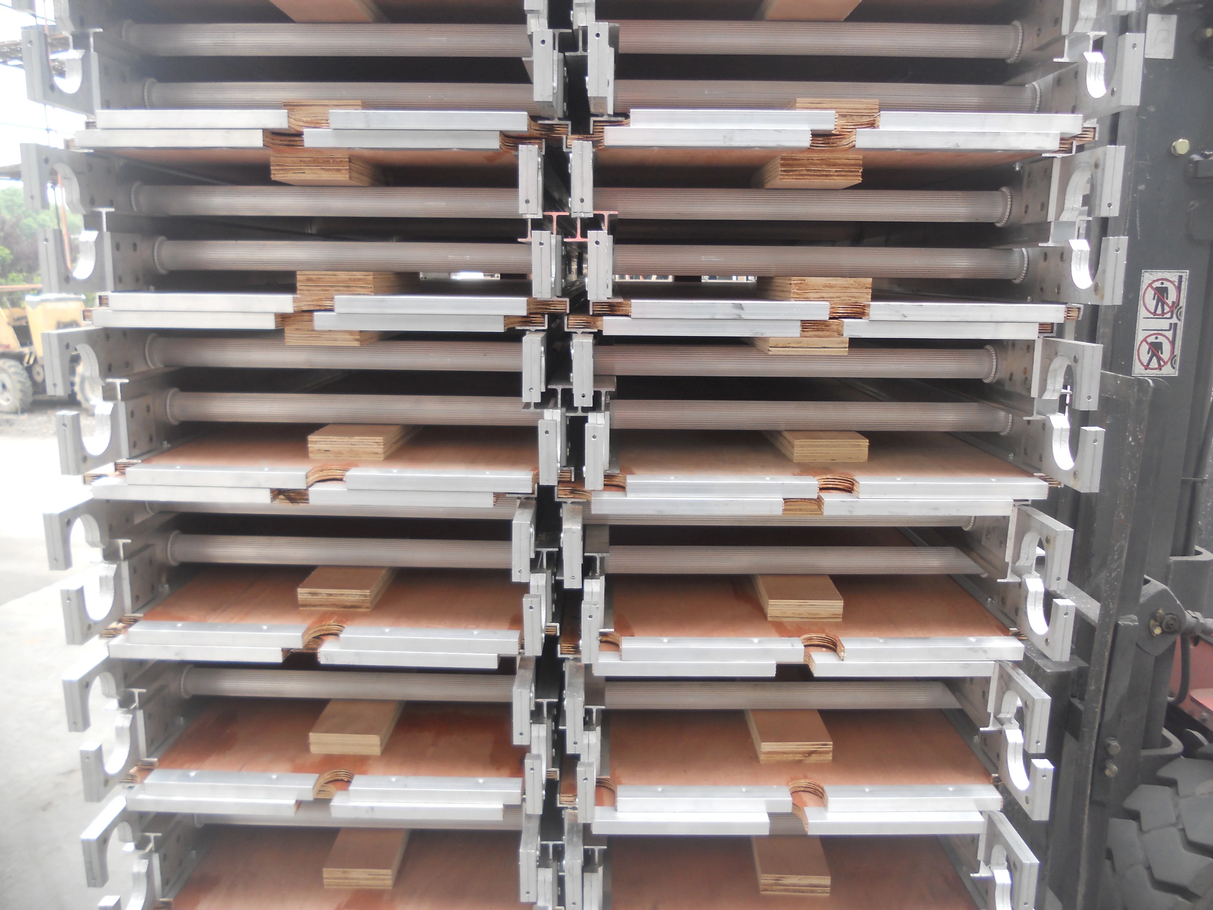 Aluminum Scaffold Planks with Trapdoor Plywood - Stable & Durable